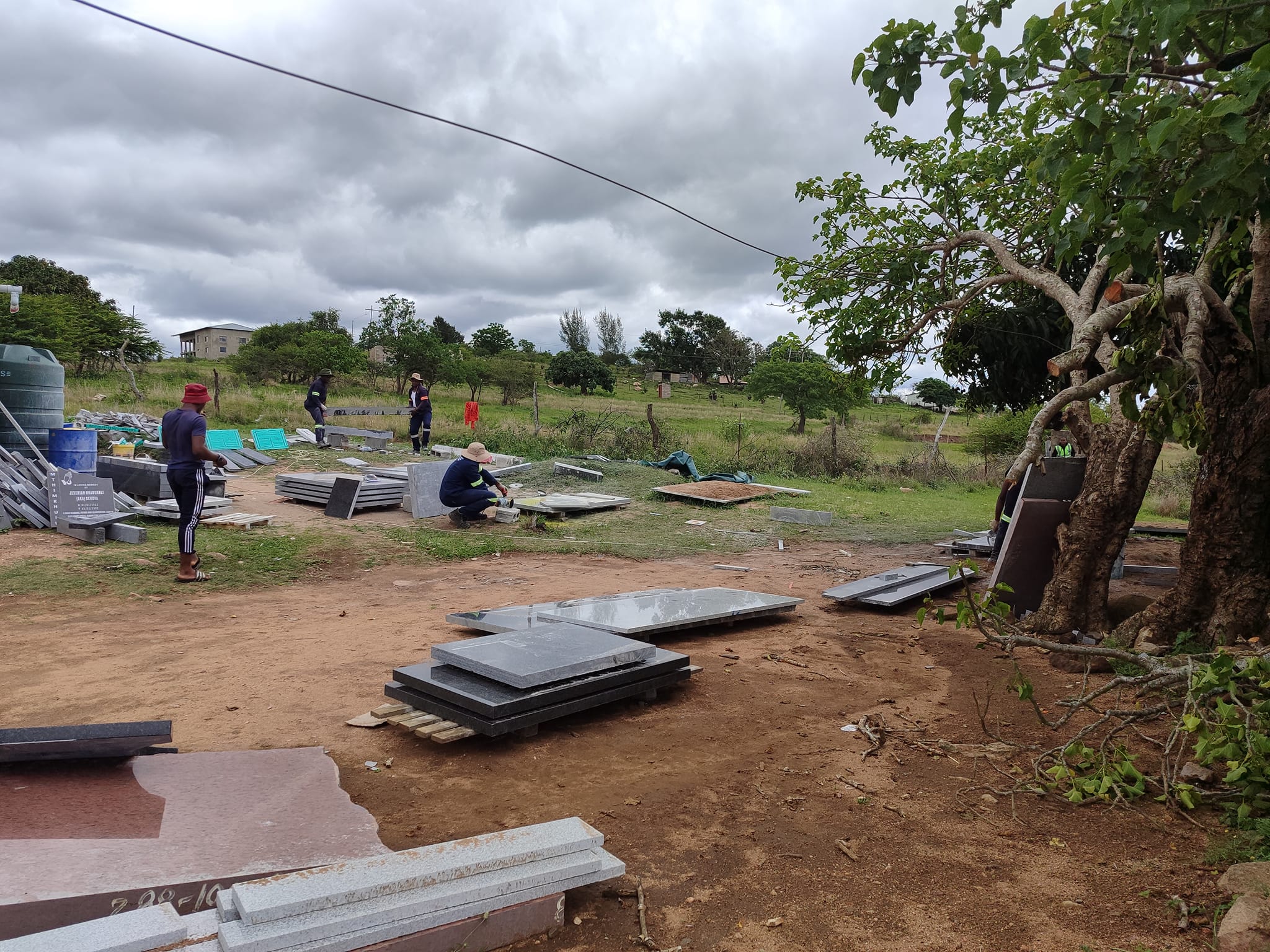 Khumbula Granite Tombstone- Manzini, Eswatini - SwatiPages.Com